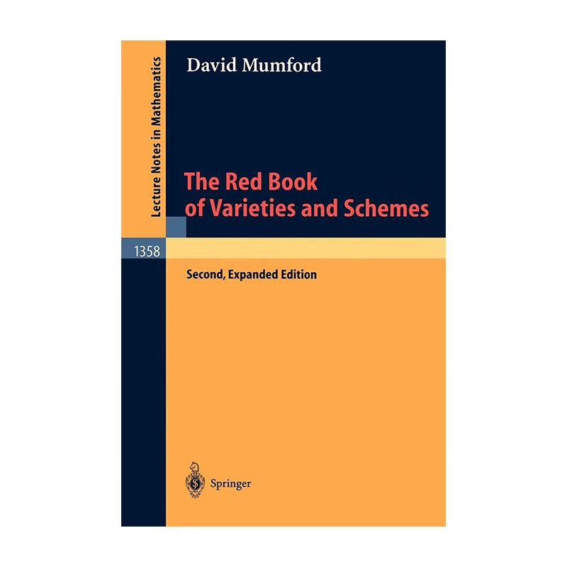 The Red Book of Varieties and Schemes高清纸质