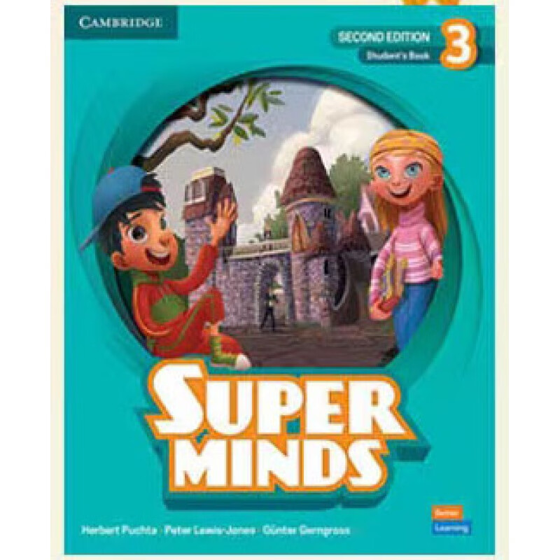 剑桥少儿英语教材superminds第二版Super Minds0-6级别教学教具 3级别学生用书+练习册