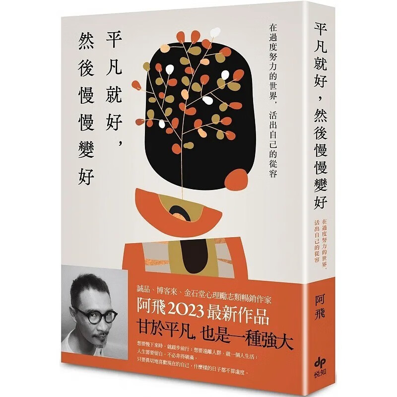预售 阿飞 平凡就好，然后慢慢变好：在过度努力的世界，活出自己的从容 悦知文化 ndd