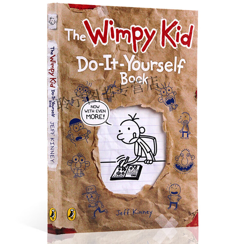 英文原版读物小屁孩日记系列书籍 diary of a wimpy kid 英文版哭包日记漫画章节书 the meltdown杰夫金尼 儿 小屁孩日记 练习册