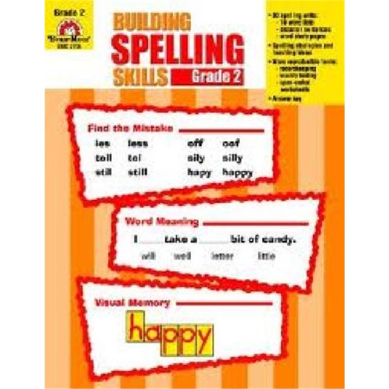Building Spelling Skills, Grade 2(Paperback)