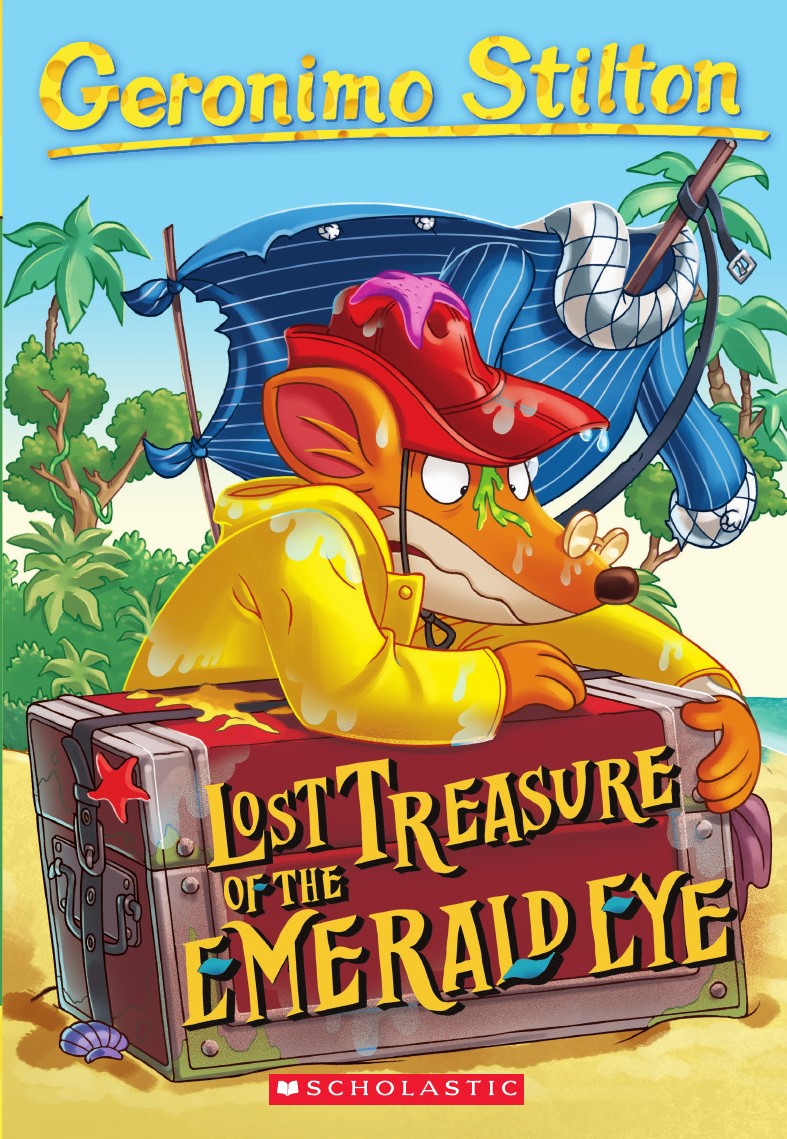 Geronimo Stilton #1: Lost Treasure of the Emerald Eye 老鼠记者系列#01：遗失的宝藏 英文原版 进口故事书
