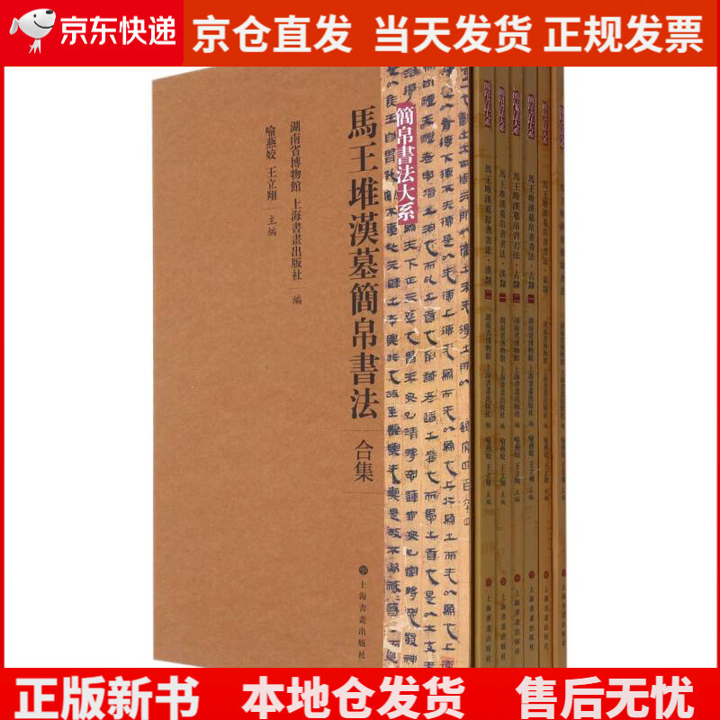 马王堆汉墓简帛书法合集(共6册)/简帛书法大系《现货速发》，