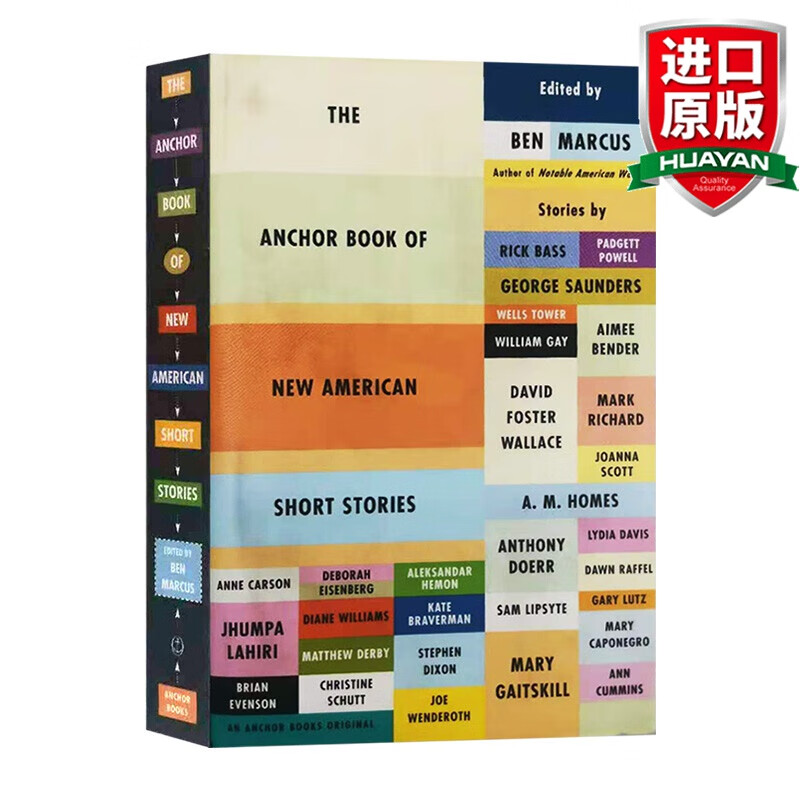 英文原版小说The Anchor Book of New American Short Stories 全英文版