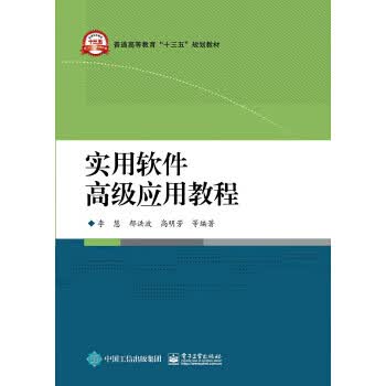 实用软件高级应用教程 9787121353994 电子工业出版社