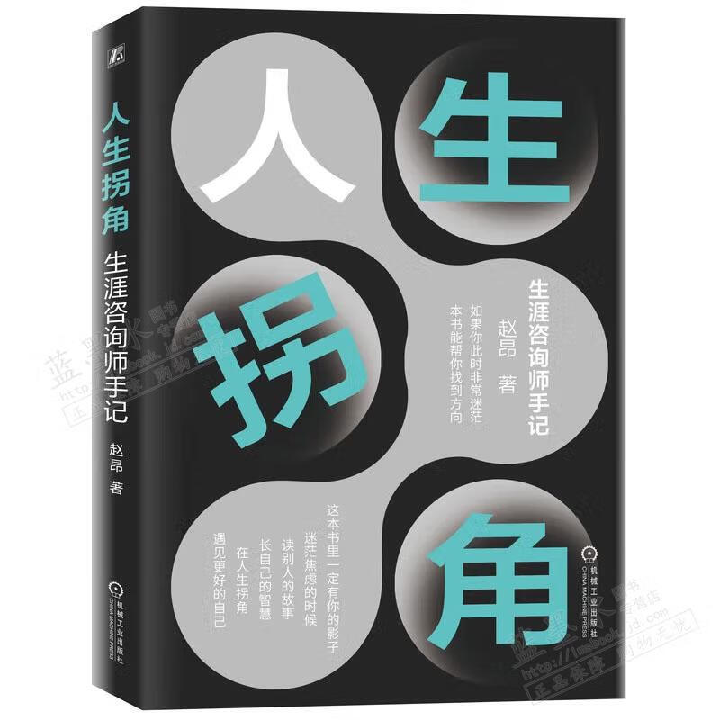 人生拐角 生涯咨询师手记 赵昂 著 机械工业出版社