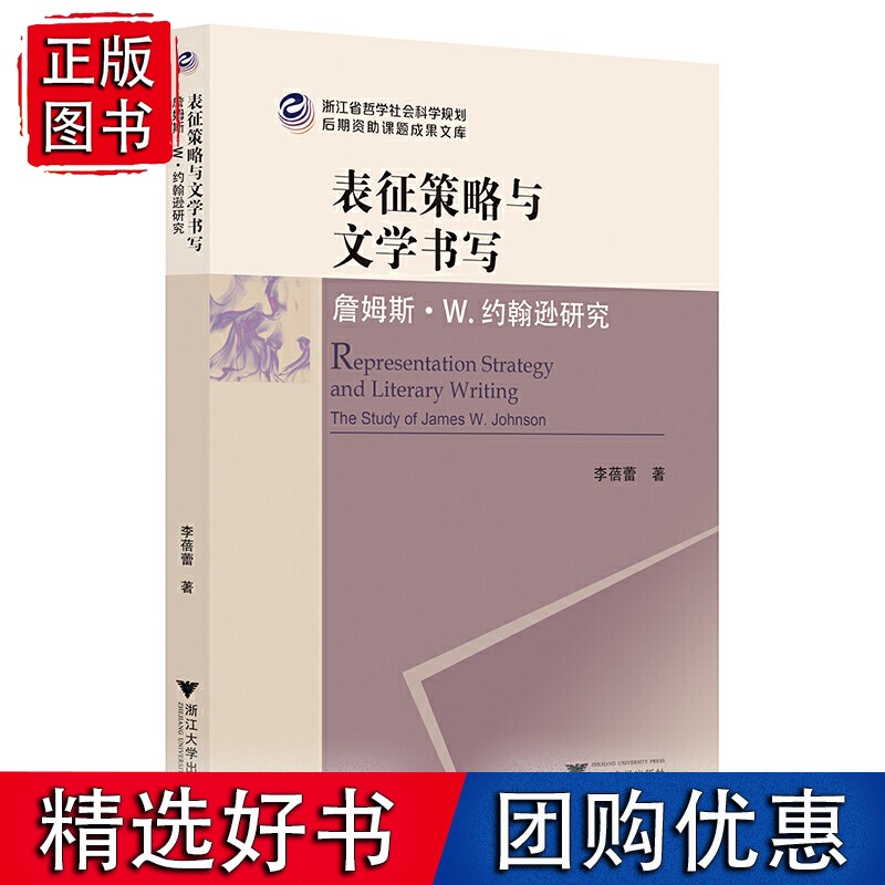 表征策略与文学书写: 詹姆斯·W.约翰逊研究