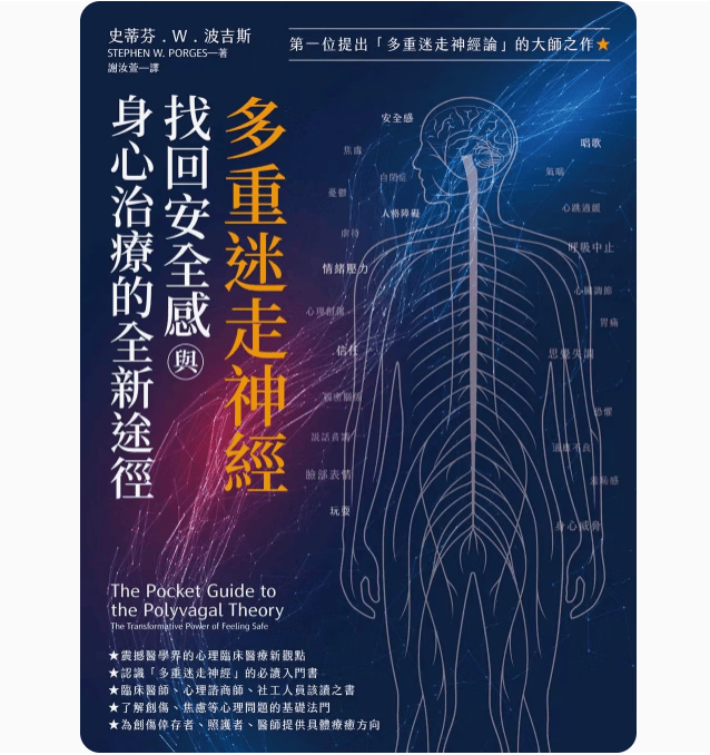 预售 台版 多重迷走神经 找回安全感与身心治*的全新途径 柿子文化 史蒂芬 W 波吉斯 了解创伤焦虑疾病百科医疗保健书籍 红色