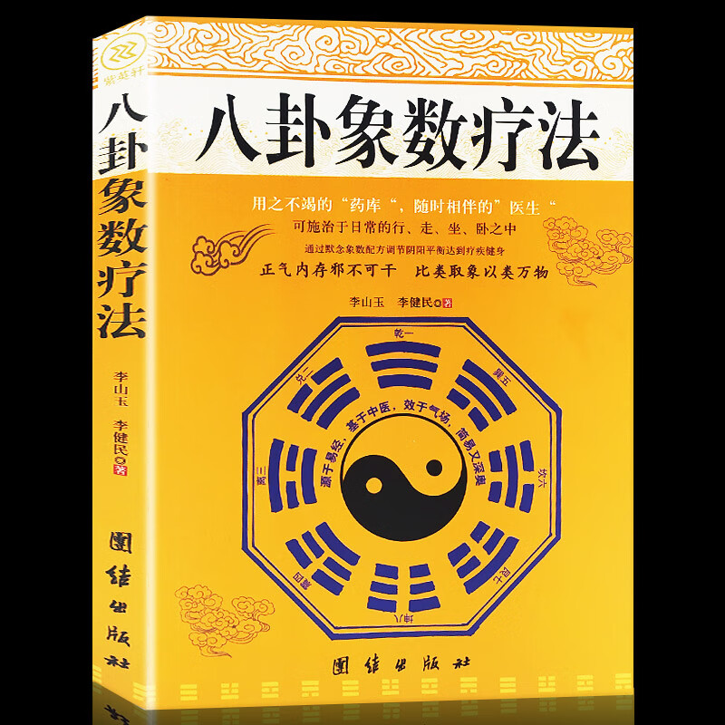 八卦象数疗法 李山玉李健民著/八卦象数点穴疗法医道还元寻回中医失落的元神周易与中医学易经数理秘