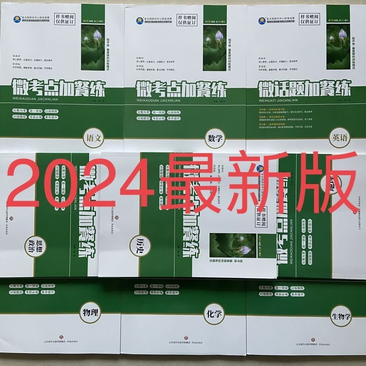 2024微考点加餐练生 语文 新教材