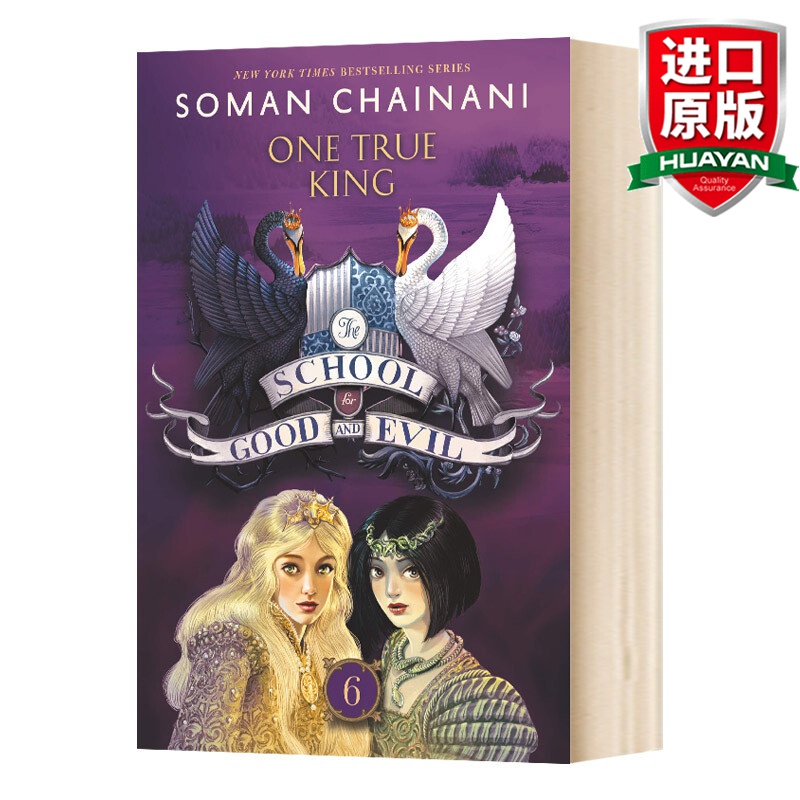 英文原版 善恶学院6 The School for Good and Evil #6 One True King 全英文版