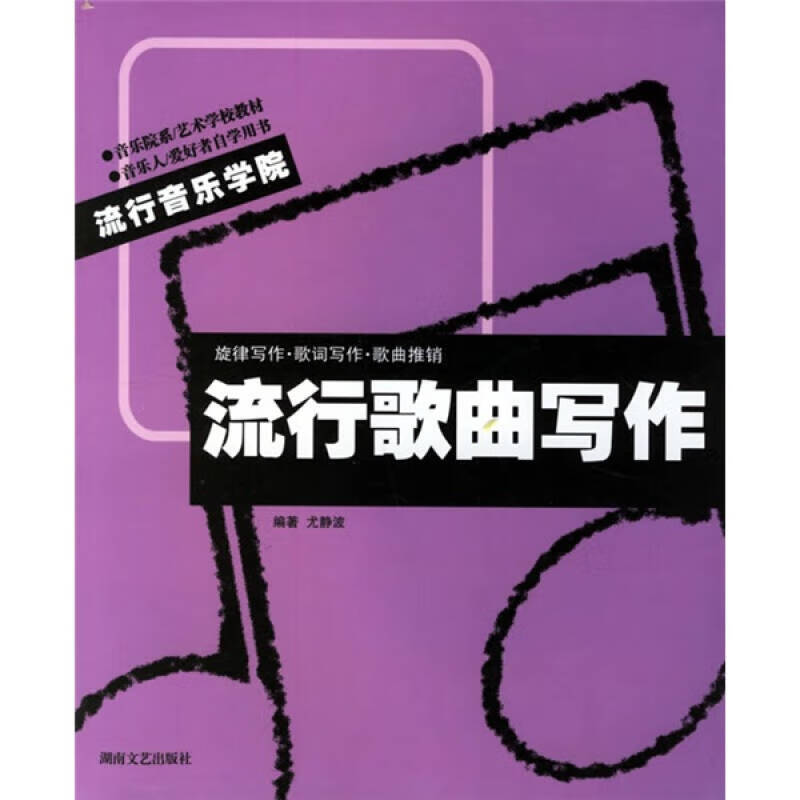 流行歌曲写作【好书】