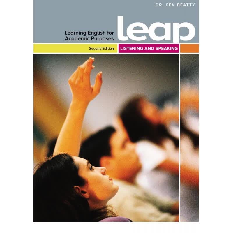 Leap (Learning English for Academic Purposes) High Intermediate, Listening and Speaking with My Elab
