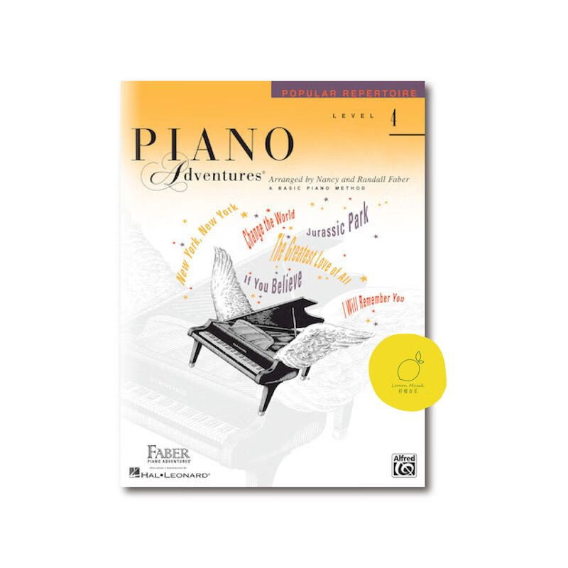 Faber Piano Adventures：Level 4 Pop