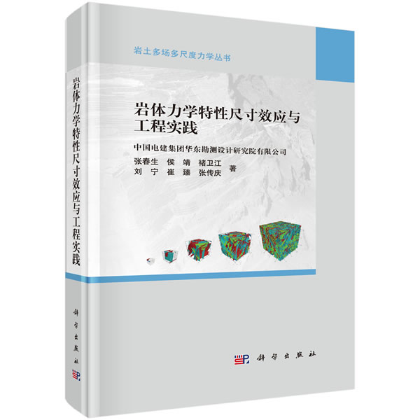 岩体力学特性尺效应与工程实践 建筑 书籍