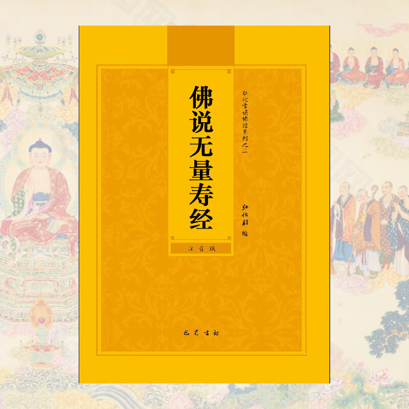佛说无量寿经简体注音版弘化常诵佛经读诵本经书结缘书佛说无量寿经拼音版大字版佛说无量寿经抄写讲义无量寿 讲义无量寿