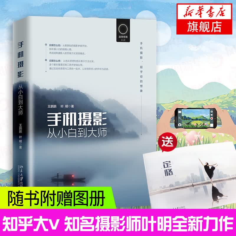 手机摄影 从小白到大师  摄影艺术技巧书籍 手机拍照技巧 手机摄影入门指导书 新手学摄影教程