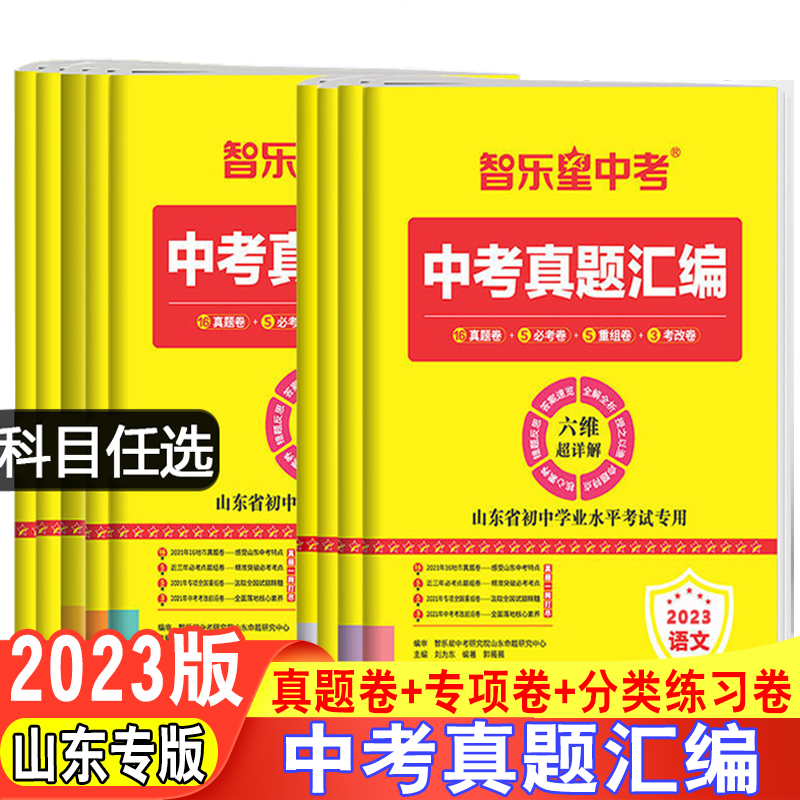 2023版山东专用中考真题汇编语文数学英语物理化学历史政治生物地理智乐星2022年中考总复习试题山东16地市真 山东省 中考[历史]