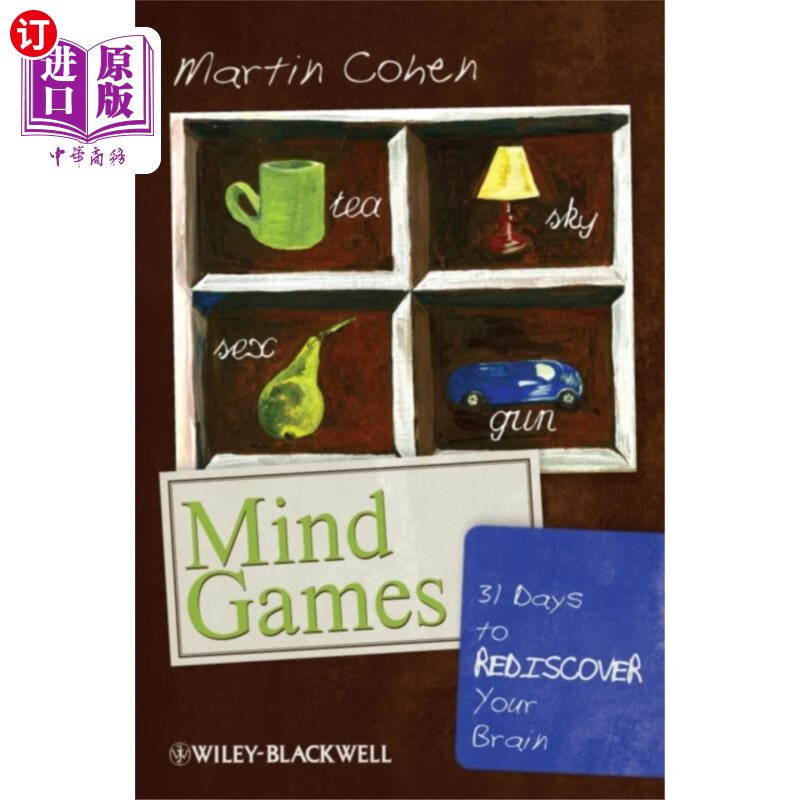 海外直订Mind Games 心理游戏- 31天重新发现你的大脑