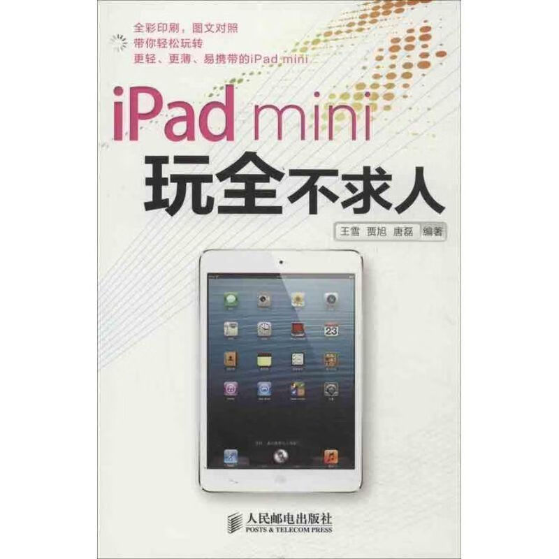 ipad mini 玩全不求人 王雪贾旭唐磊编著