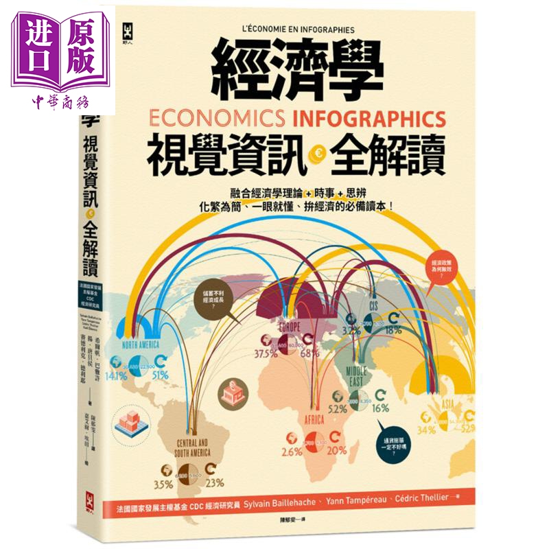 经济学 视觉资讯全解读 港台原版 希尔帆巴雅许 扬唐贝侯 塞得利克德利耶 野人