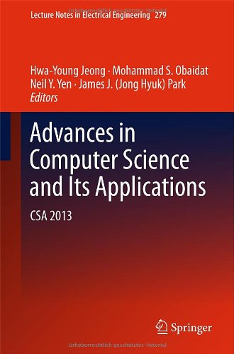 Advances in Computer Science and its Applications