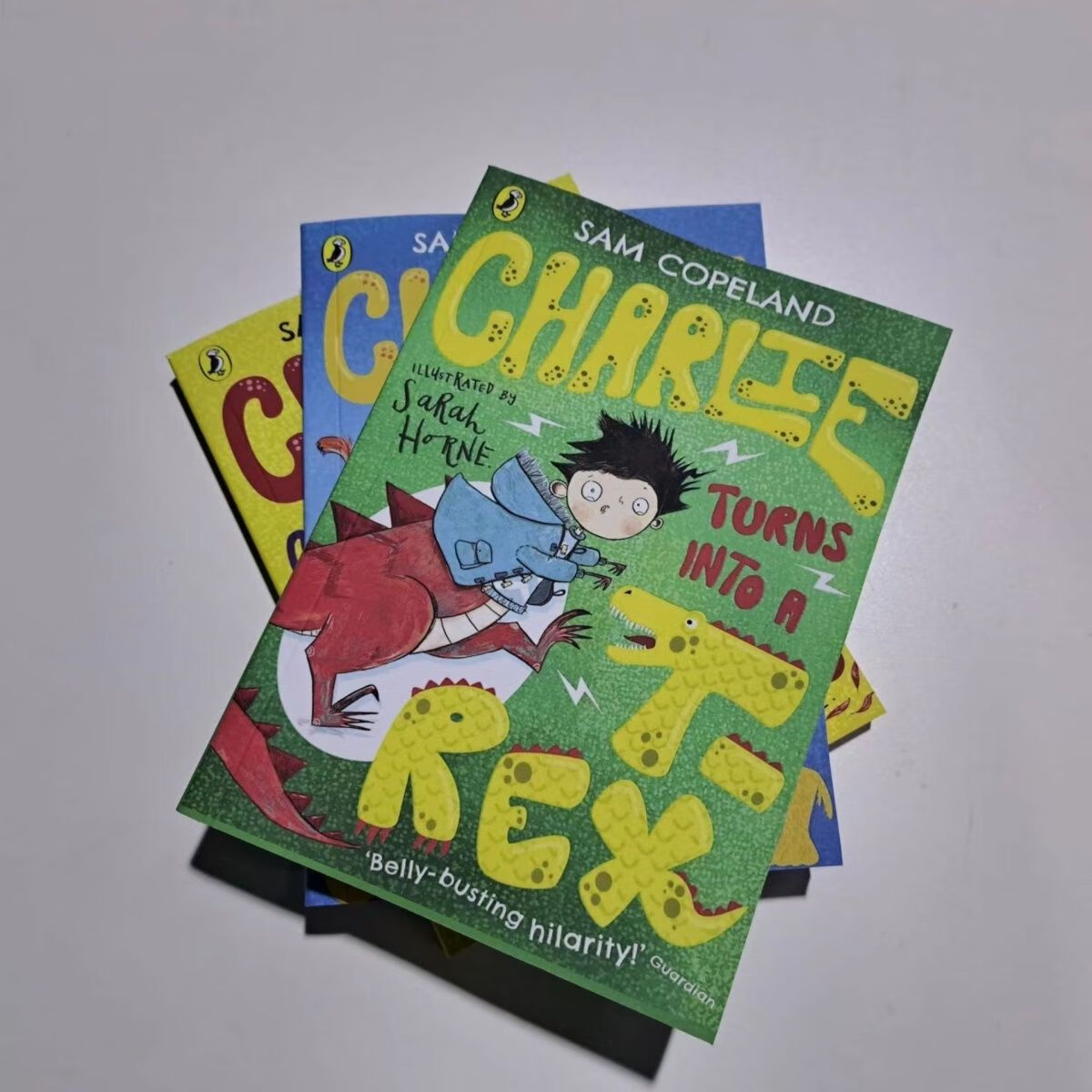 Sam Copeland Charlie 查理变身动物系列3册 儿童爆笑章节小说