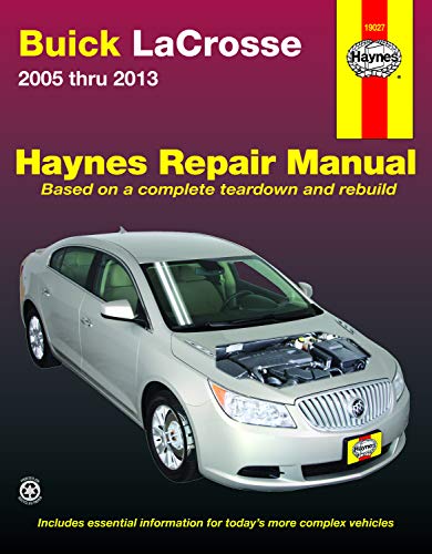 Buick LaCrosse (2005-2013) Haynes Repair Manual (USA)