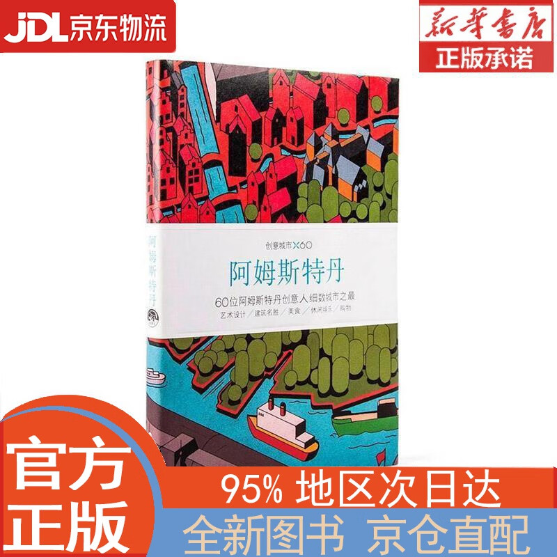 【全新畅销书籍】创意城市×60：阿姆斯特丹
