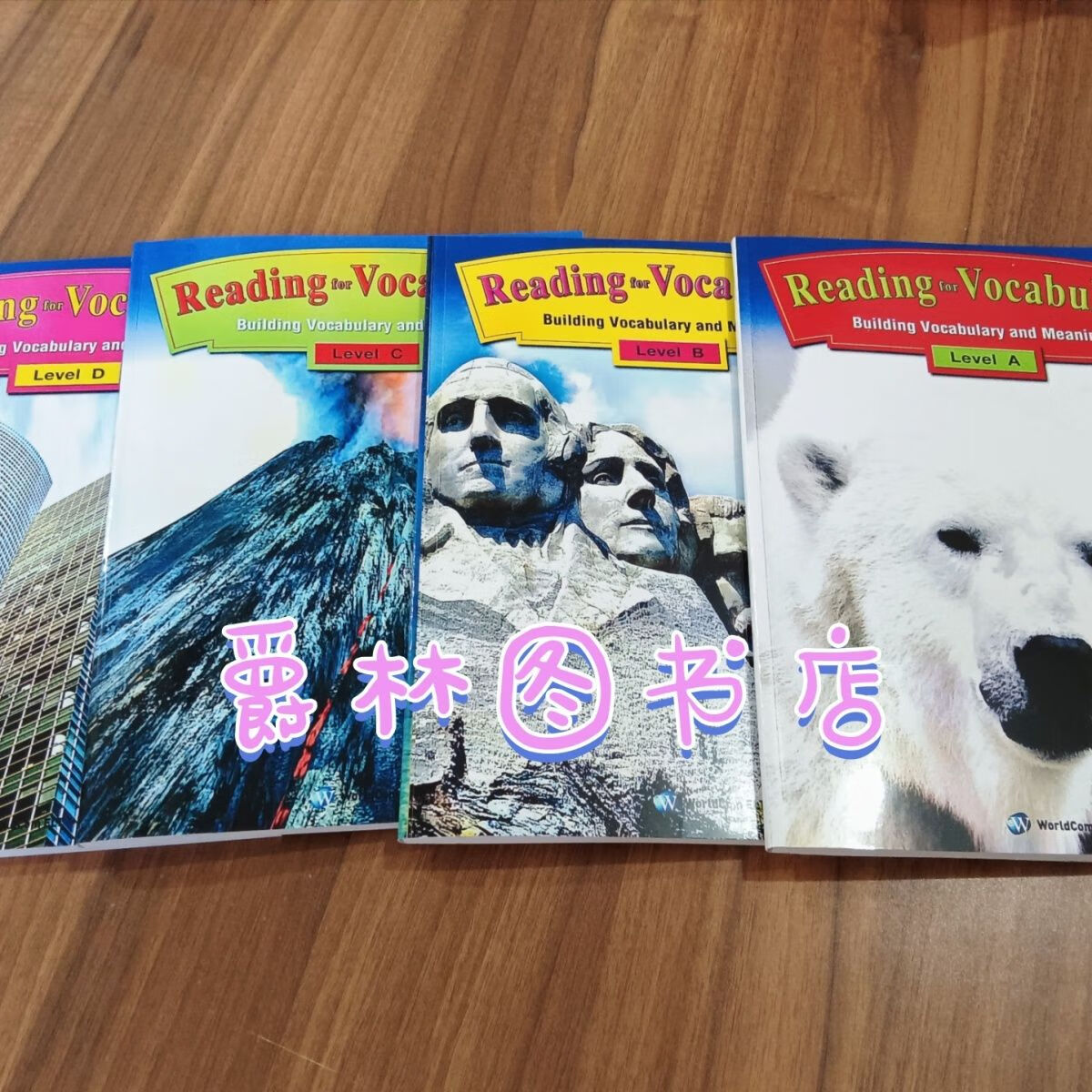 Reading for Vocabulary level A-D 全套四册 音频+视频