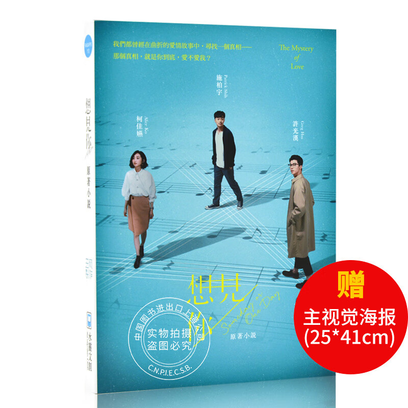 现货 想见你someday or one day原著小说 台版 许光汉 施柏宇 想見你 高