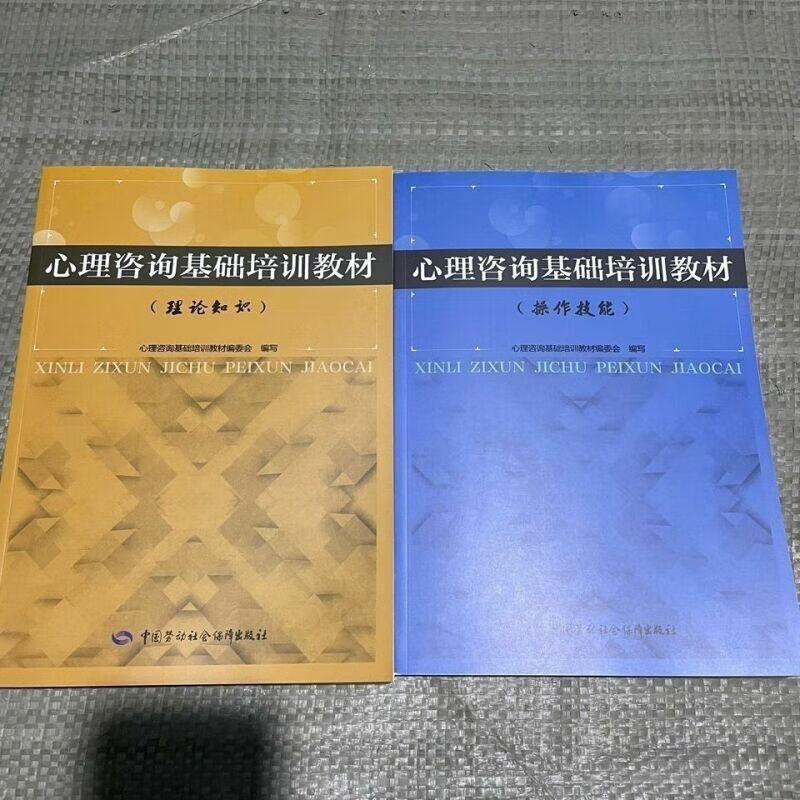 心理咨询基础培训教材(理论知识+操作技能)版全套2本