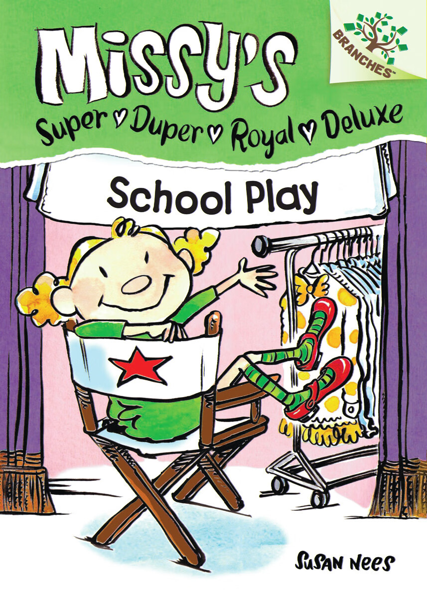 学乐桥梁书大树系列：米西的超级豪华皇家酒店 Missy's Super Duper Royal Deluxe #3: School Play 进口故事书