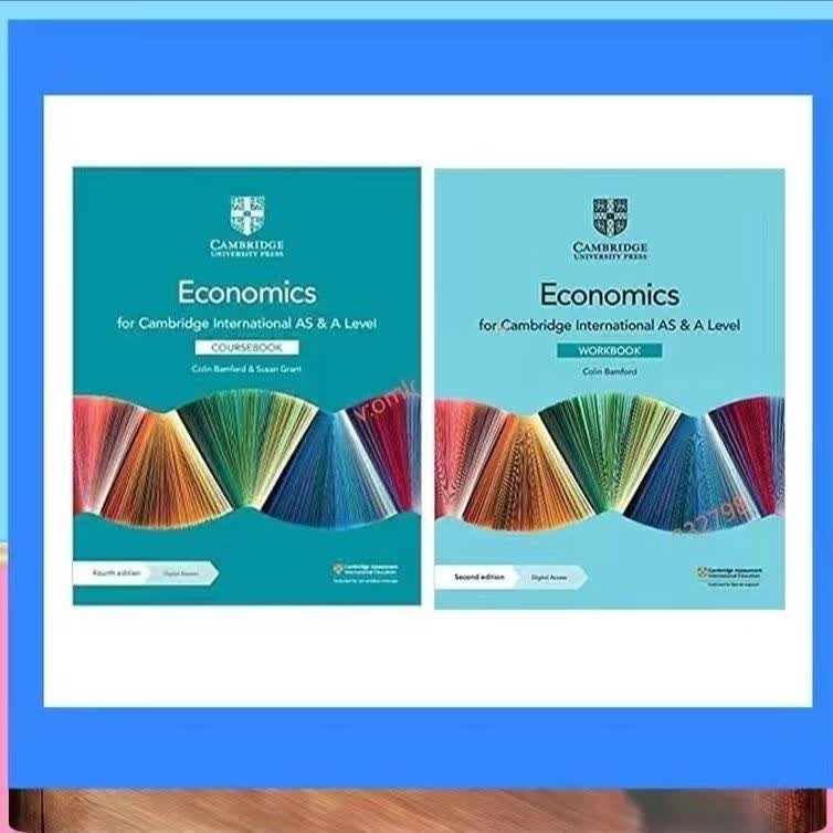 剑桥cambridge AS A Level Economics 四版 A4彩印纸质coursebook
