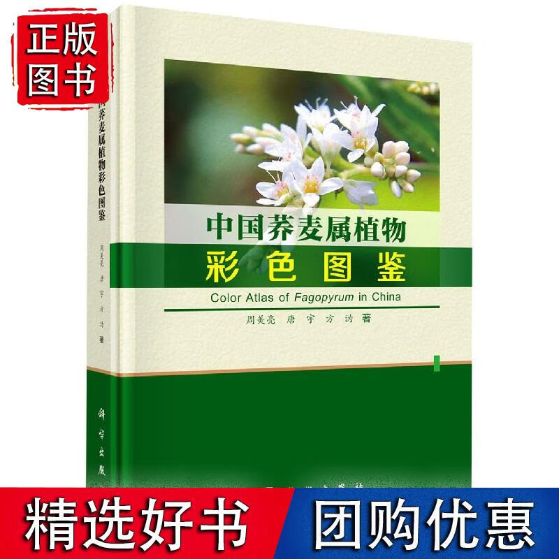 中国荞麦属植物彩色图鉴周美亮唐宇方沩中国植物志中国高等植物图鉴农业林业农作物枝叶花序花果实参考阅读使