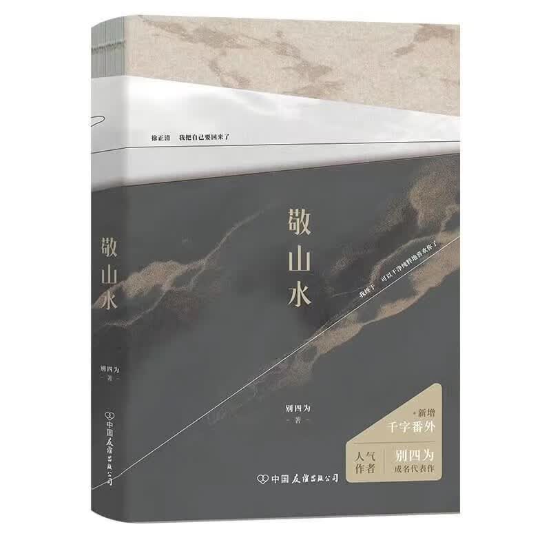 敬山水 别四为著 青春文学言情小说 现货速发