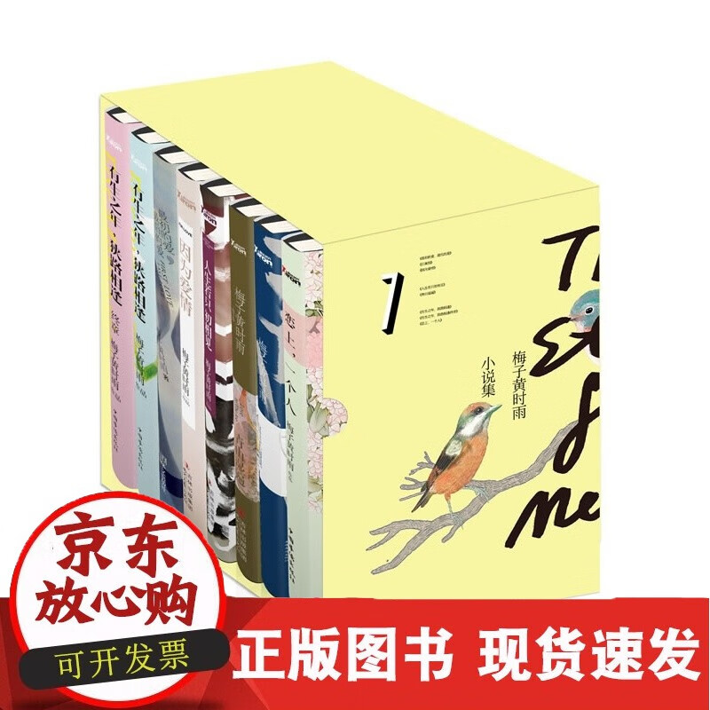 梅子黄时雨文集（全套 全集 8册） 恋上一个人+有生之年，狭路相逢2册+因为爱情+江南恨+青山湿遍