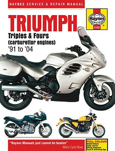 Triumph Triples & Fours (carburettor engines) (91 - 04) Haynes Repair Manual