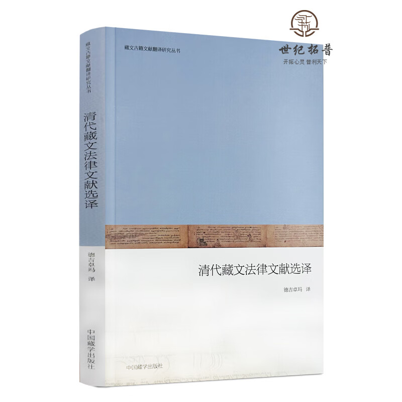 清代藏文文献选择:汉文、藏文 德吉卓玛译 273页 无颜色 无规格