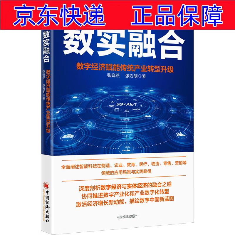 数实融合 智能经济类书籍 数实融合