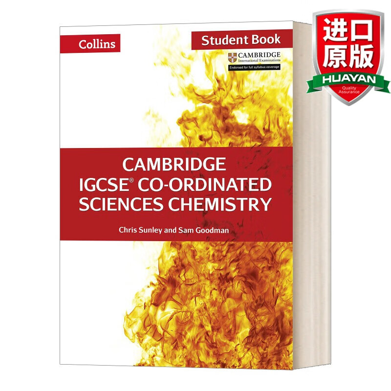 Cambridge IGCSE Co-ordinated Sciences Chemistry 英文原版 柯林斯剑桥IGCSE综合科学化学学生用书 英文版 进口英语原版书籍