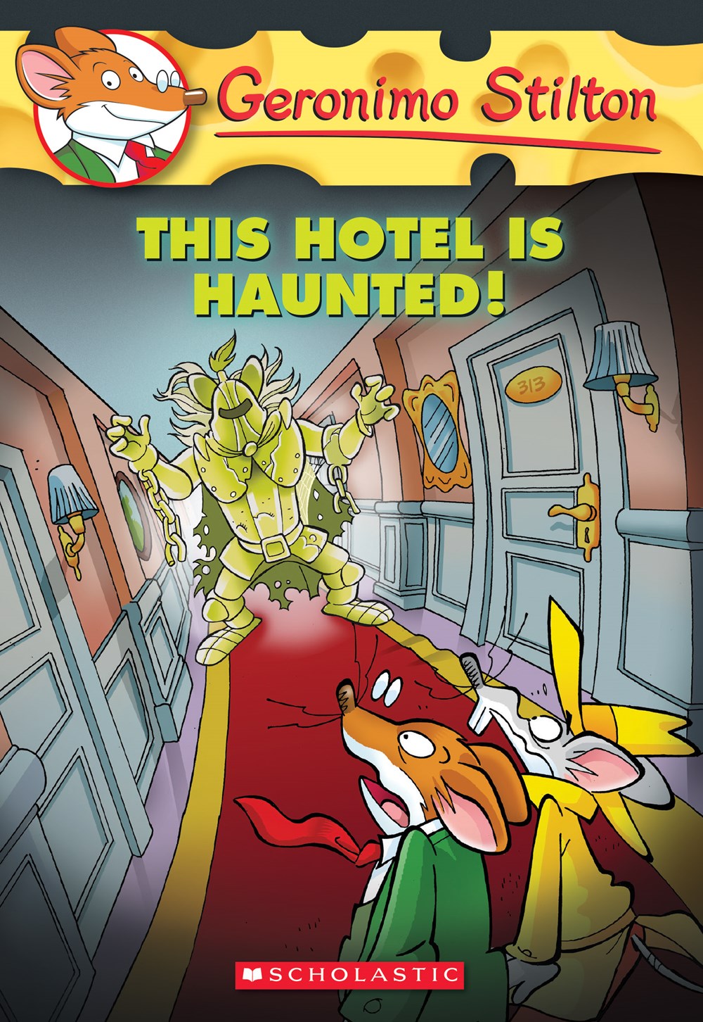Geronimo Stilton #50: This Hotel Is Haunted! 老鼠记者#50：闹鬼酒店 英文原版 进口故事书