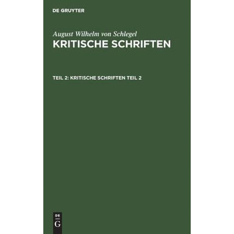 Kritische Schriften