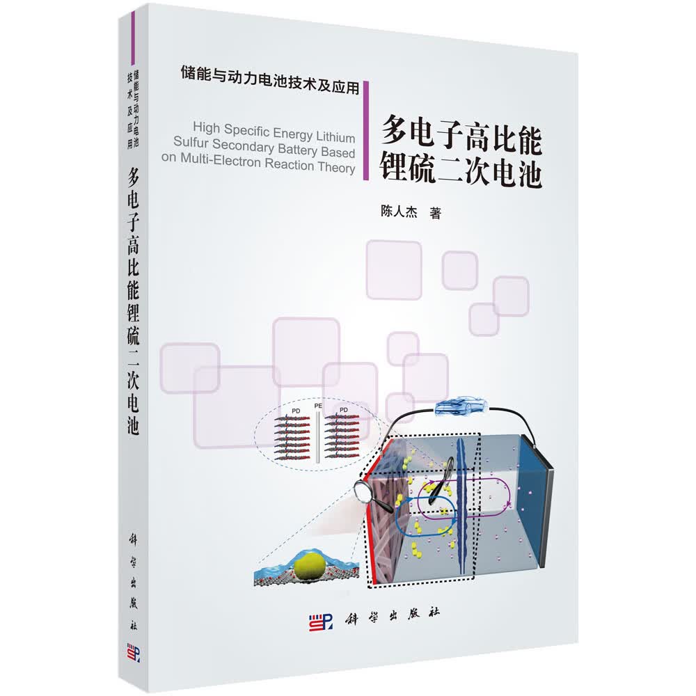 多电子高比能锂硫二次电池【好书】