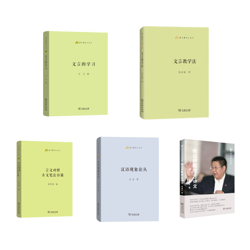 语文名家自选集(套装共5册) 文言文教学