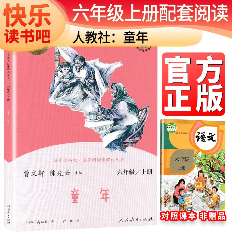 【老师推荐】快乐读书吧六年级上册人教版：童年