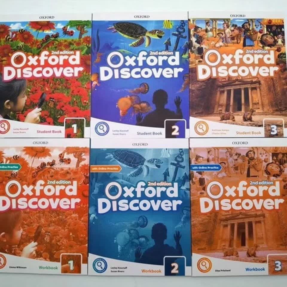 高品牛津1-3 Oxford Discover学生用书+练习册非版