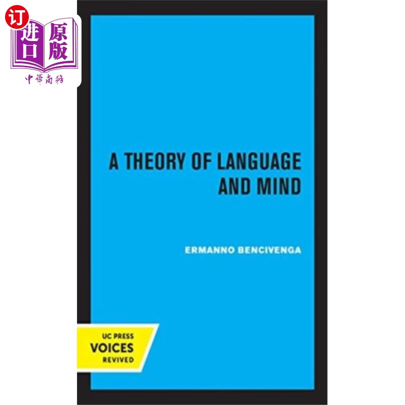 海外直订Theory of Language and Mind 《语言与心智理论