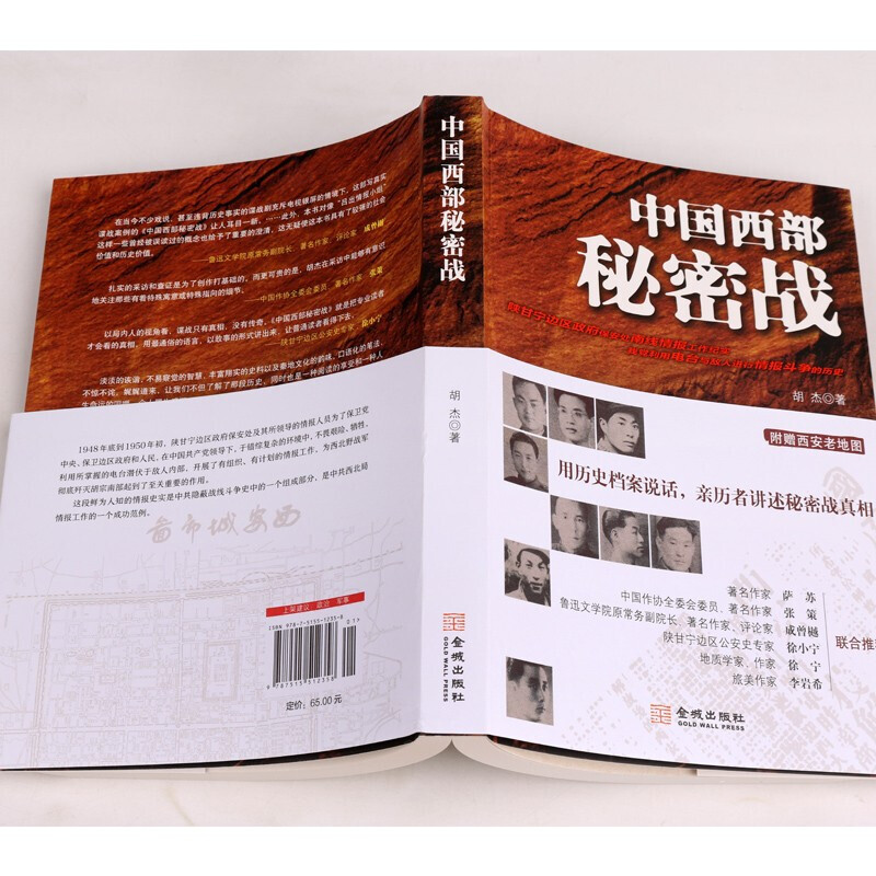 中国西部秘密战 中国秘密战 中外战争故事书 中国军事历史书籍 金城出版社