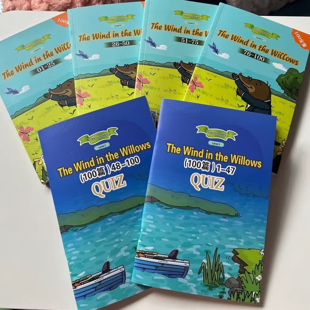Little fox柳林风声英语The wind in the willows100集动画台词本